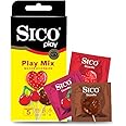 Sico Play Mix, Condón de látex texturizado y de sabores mixtos 5 pzas : Amazon.com.mx: Salud y ...