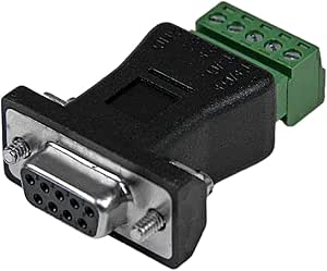 Amazon.com: StarTech.com RS422 RS485 Serial DB9 to Terminal Block ...
