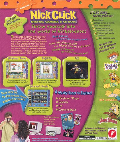 Mattel Nick Click - Digital camera - compact - blue - Want It All