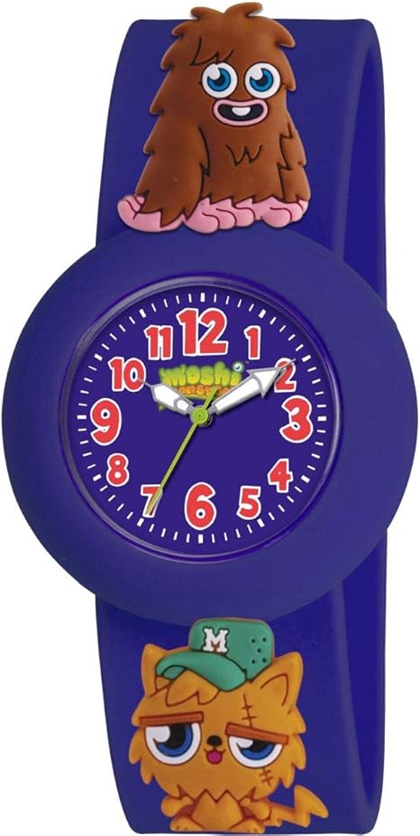Moshi Monsters Moshi Monsters Dark Blue mmfu-003 – Clock: Amazon.co.uk ...