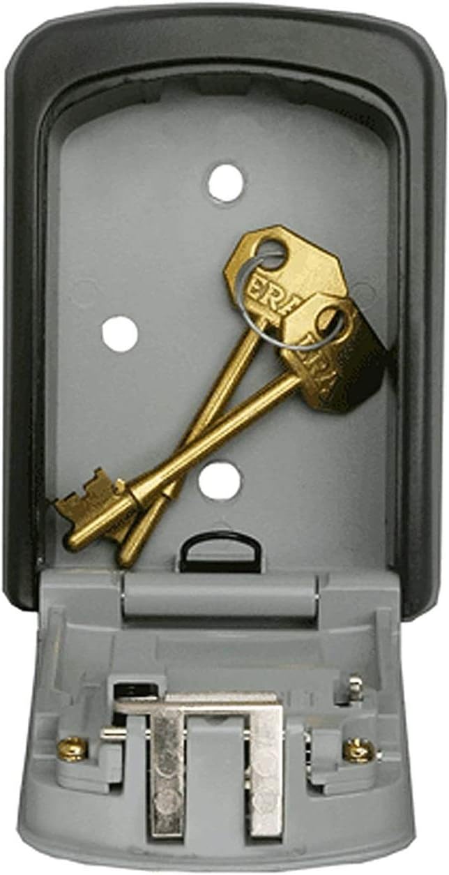 JEE Outdoor/Indoor Wall Mount Combination Lock Box Key Safe Box Numerical Code Safe Boxes for ...