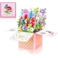 Amazon.com : JUESMOS Pop Up Mothers Day Cards for Mom Grandma Wife Happy Mothers Day Pop Up Card ...