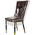 Amazon.com: Drihara Clear Plastic Chair Covers Waterproof Soft PE ...