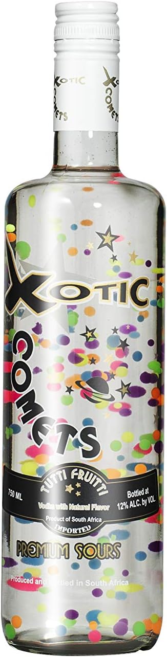 XOTIC COMETS TUTI FRUITI Vodka Sours, 75 cl: Amazon.co.uk: Grocery