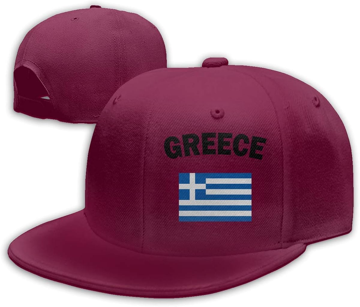 erjing Baseball Cap Greece Greek Flag Men/Women Fashion Adjustable ...