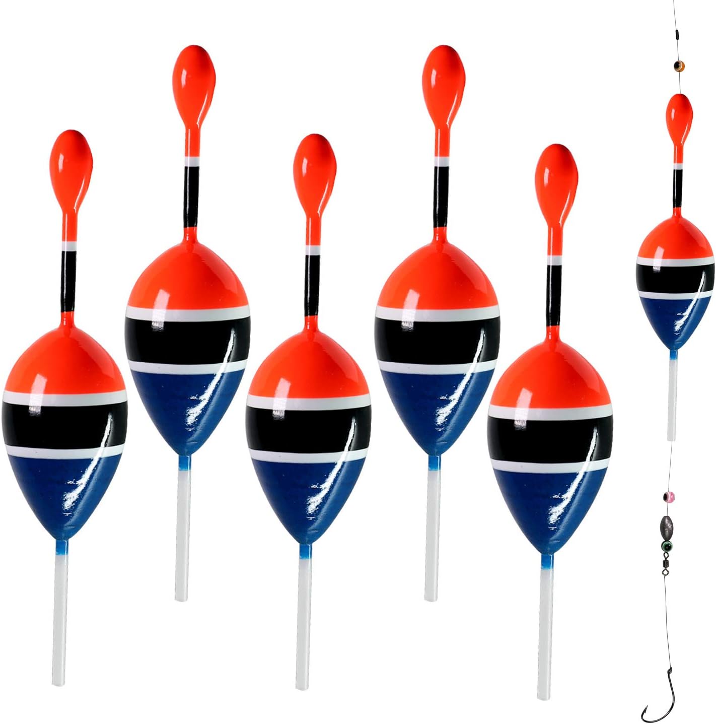 THKFISH Angeln Posen Schwimmer Angelsets Balsaholz Angelposen Slip ...