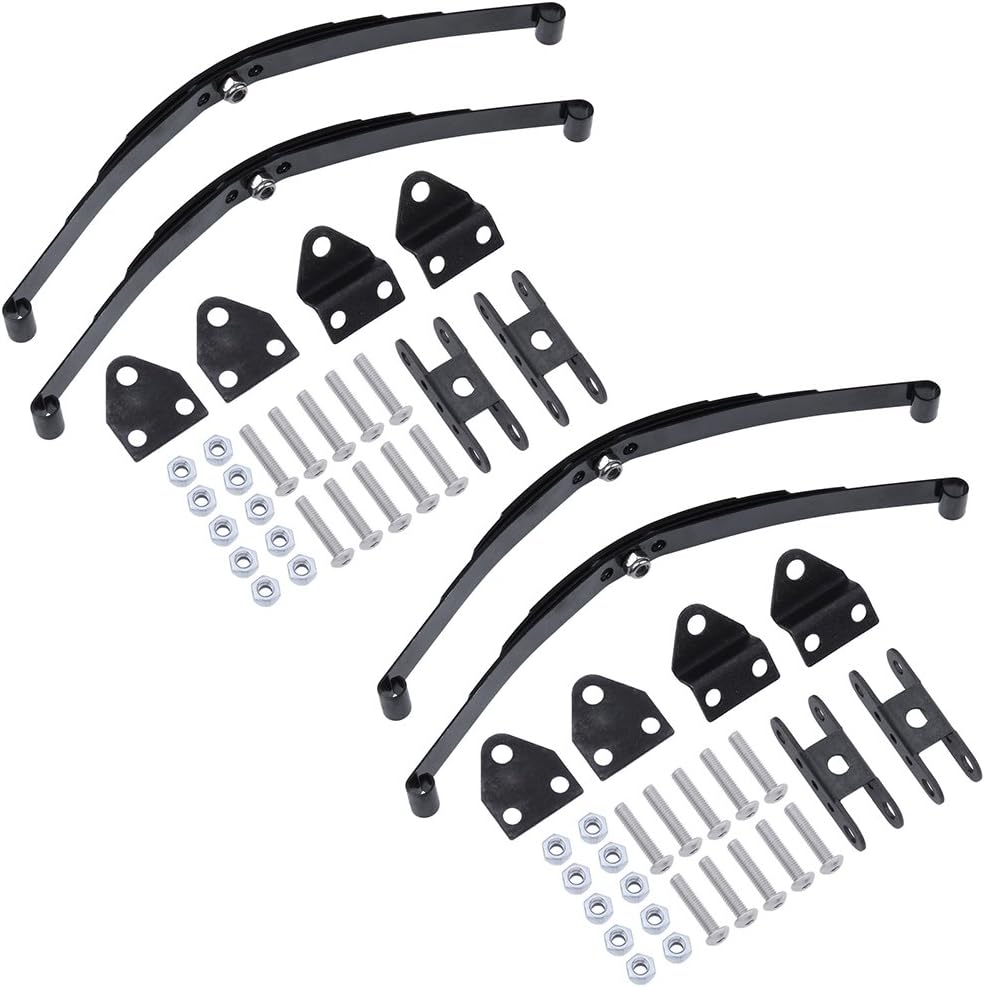 Amazon.com: Hobbypark Stiff Leaf Spring Suspension Steel Bar Kit for 1/ ...