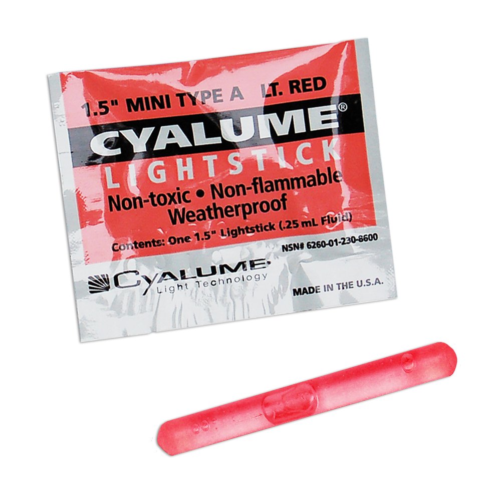 Mua ChemLight Mini Light Stick, Military Grade, 4 Hours Duration, 1.5 ...