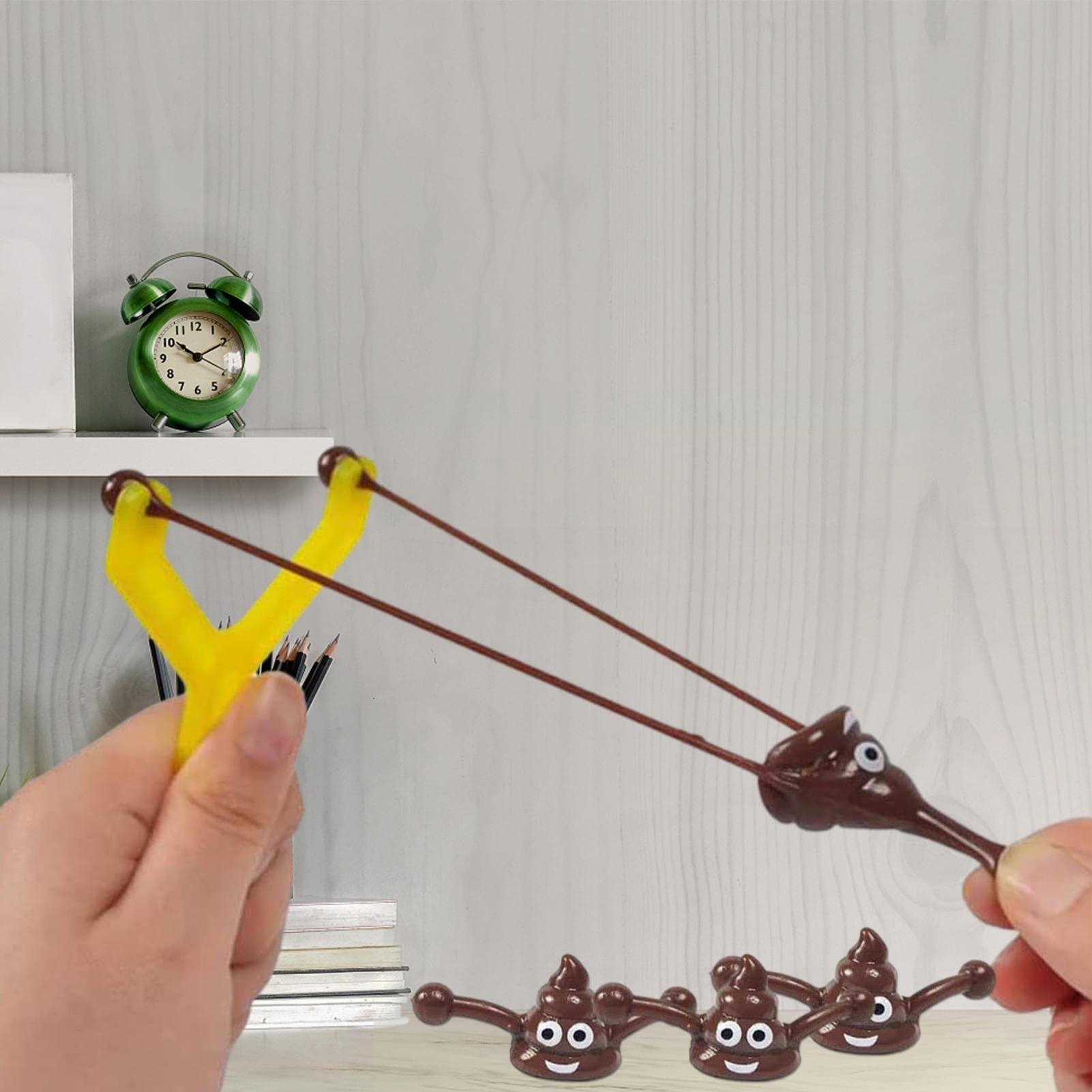 Mua poop slingshot toys, creative sticky poop slingshot toys, smiley ...