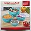 Amazon.com: KitchenAid small plastic set of 4 Prep Bowls with Lids ...