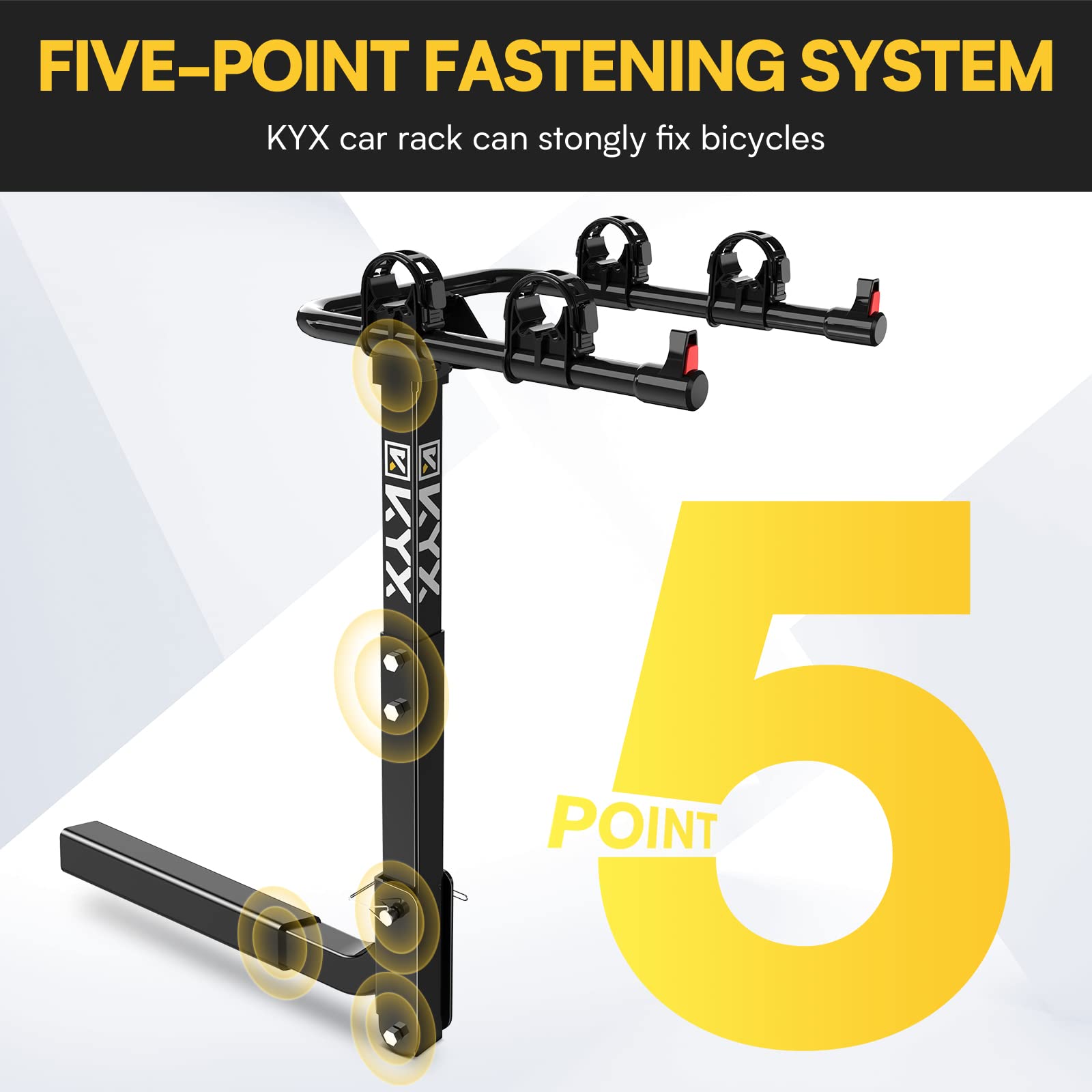 Mua KYX 2 Bike Car Hitch Rack - Bicycle Racks Mount Carrier with 2 in ...