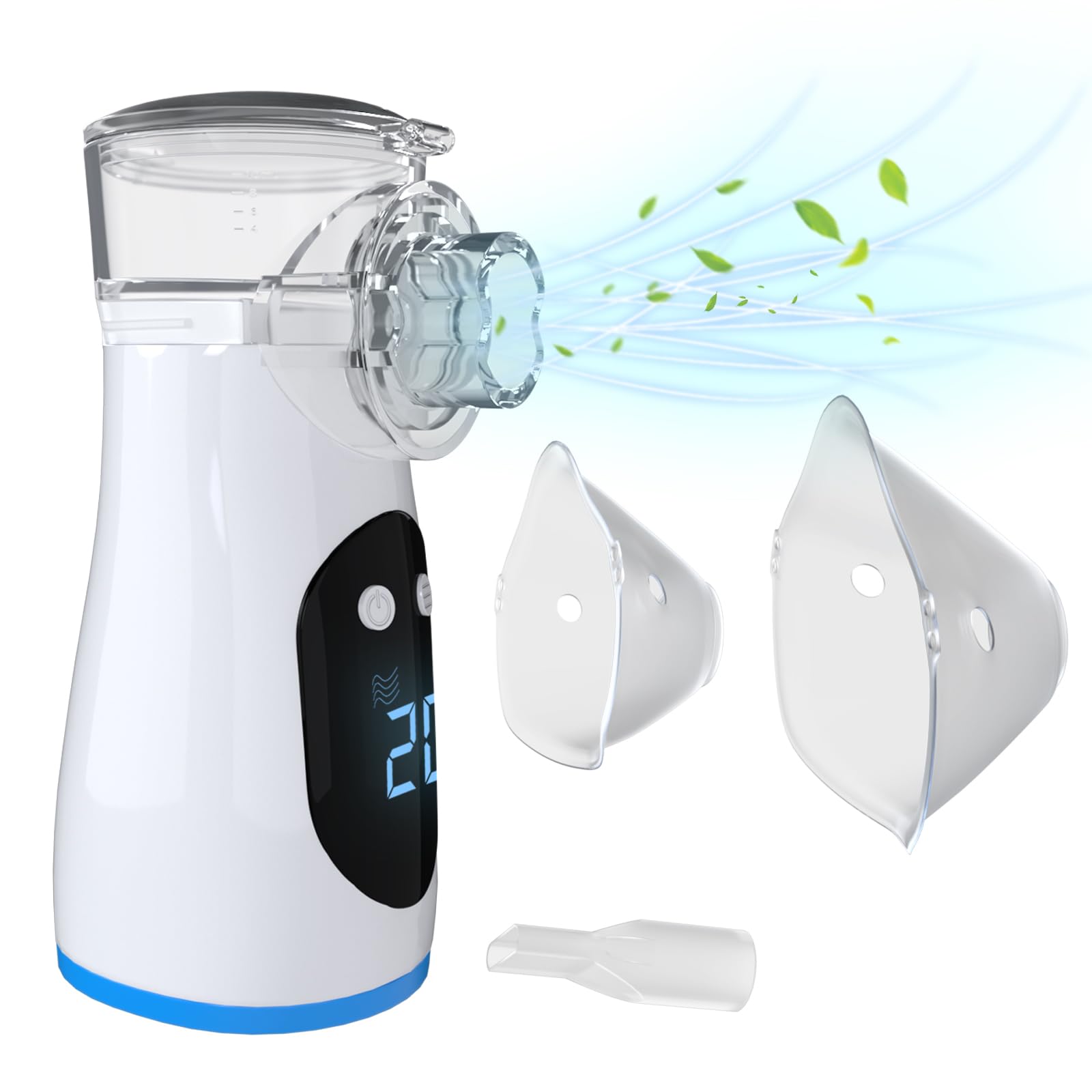 Portable Nebulizer Inhaler Machine for Adults and Kids,Rechargeable ...