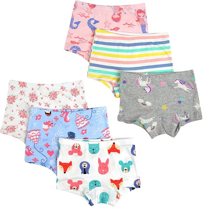 Kidear Intimi per Bambini di Serie Kid Mutandine Culotte in Cotone per ...