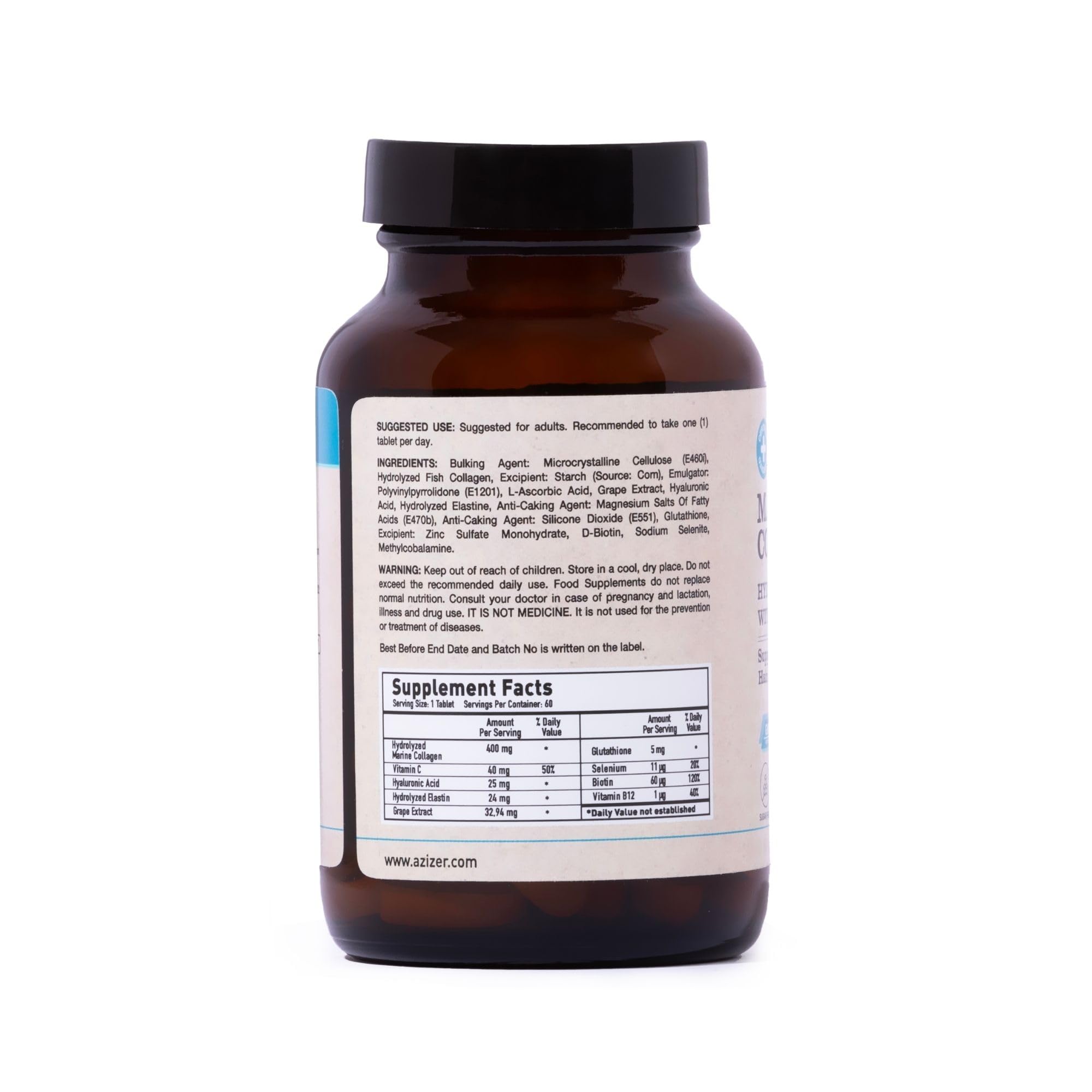 Mua U-MORE Hydrolyzed Marine Collagen (Peptide) Supplement with Biotin ...