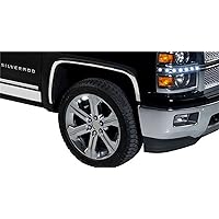 Amazon.com: Putco 97105 Stainless Steel Full Fender Trim Kit for ...