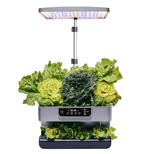 iFarm Hydroponics Growing System 28 Pods Indoor Garden, App Control 35W ...