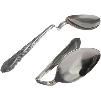 Amazon.com: Magic Trick Perfect Bend Spoon Bending Gimmick Close-Up ...