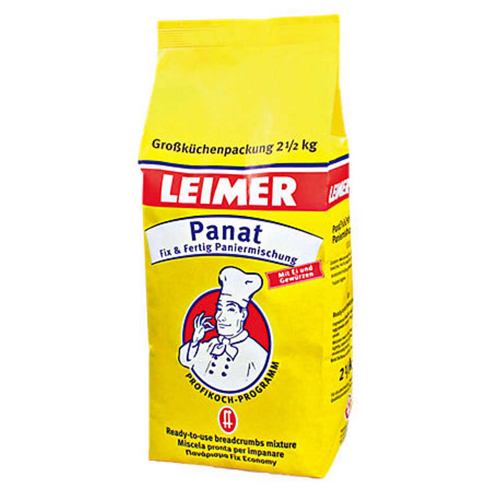 Leimer Panat fix & fertig Paniermischung 6 x 2,5 kg: Amazon.de ...
