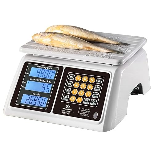 Food Scale, Price Computing Scale, IPX7 Waterproof, 66lbs Capacity ...