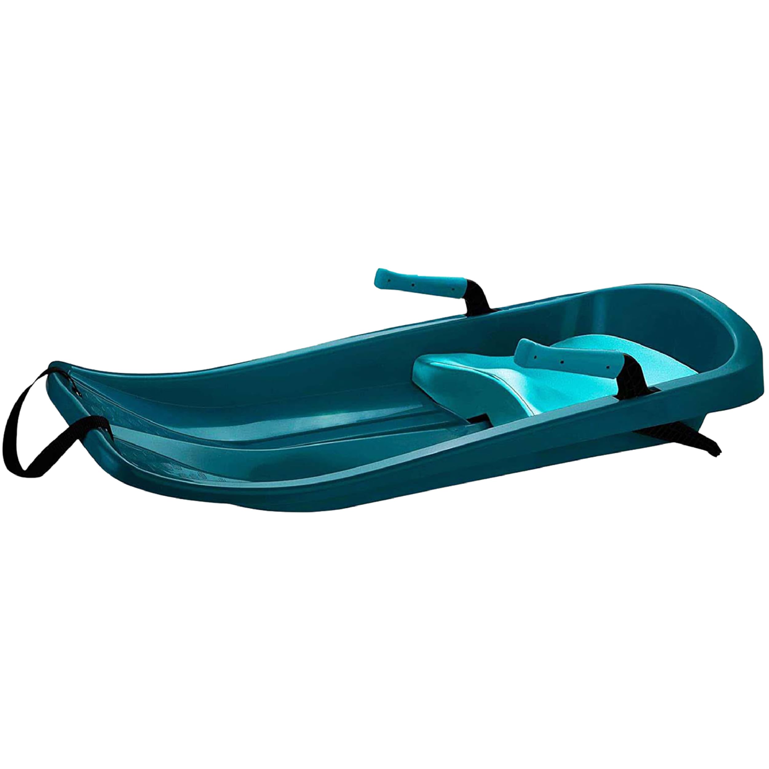 Snow Sleds for Kids - Toboggan Sled, Durable Plastic Sleds, Tow Strap ...