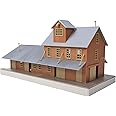 Amazon.com: Walthers Trainline HO Scale Model Brick Freight House Kit ...