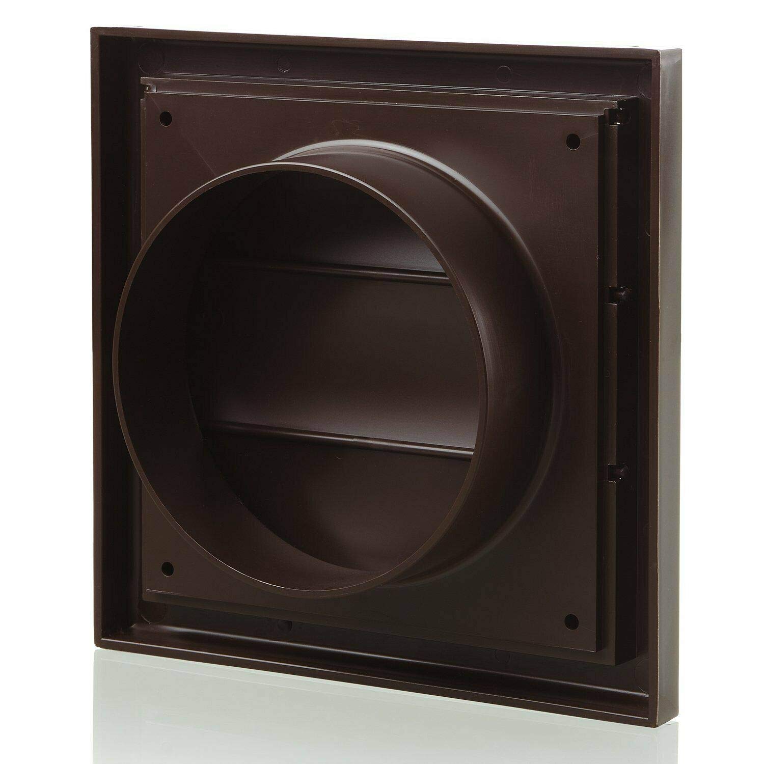 Brown Gravity Grille 100mm – 4 inch External Ducting Air Vent with ...