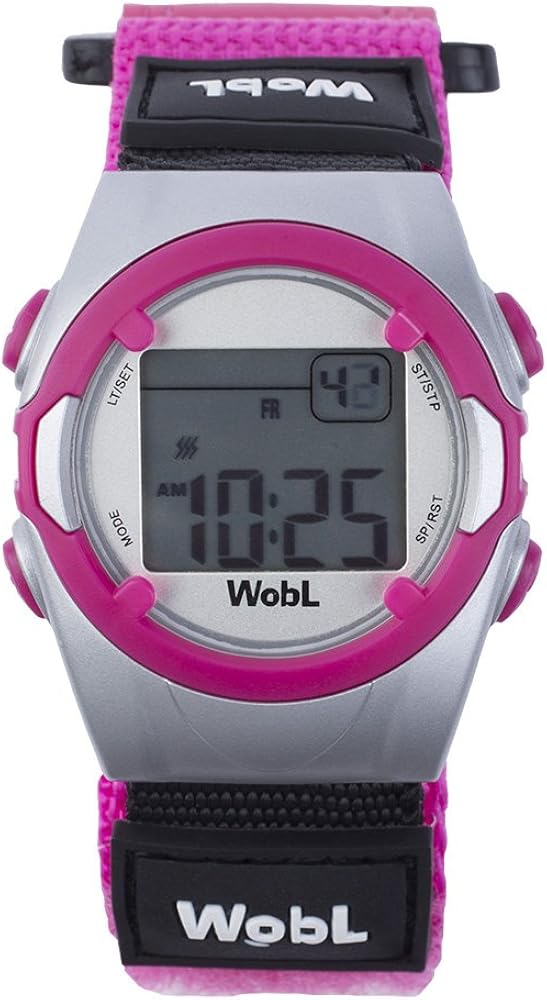 WobL - Pink 8 Alarm Vibrating Reminder Watch, Kids Watch: Amazon.ca ...