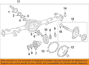 Amazon.com: Nissan 43252-1PA0A, Axle Shaft Seal: Automotive