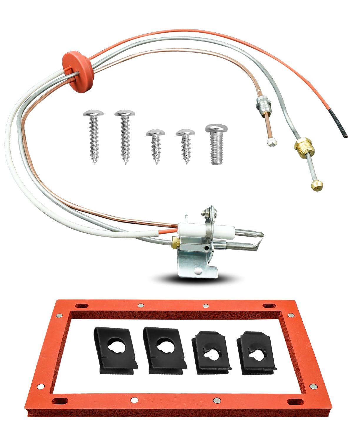 SP20075 Pilot and Igniter Assembly Replacement Kit, Natural Gas Water ...