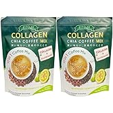 Amazon.com : FIT GUM 20X Collagen Chia Coffee - 11 in 1 Coffee Mix (10 ...