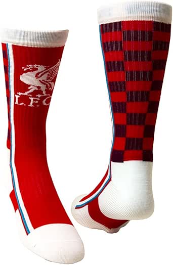 USWAG Liverpool FC Crew Socks (Medium) at Amazon Men’s Clothing store