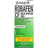 Amazon.com: Major Robafen CF Multi-Symptom Peak Cold Cough Syrup ...