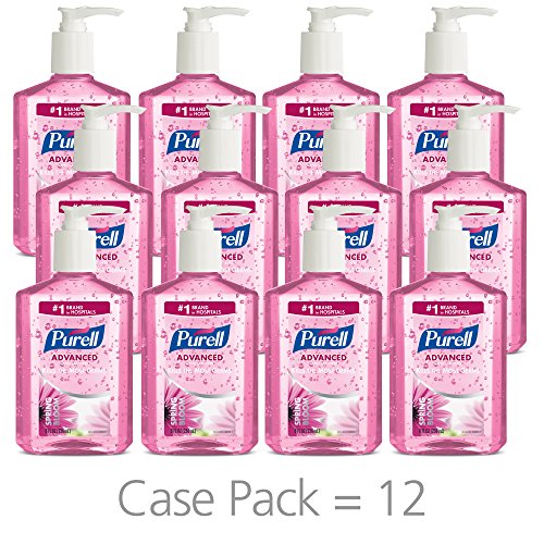 PURELL Advanced Hand Sanitizer Gel, Spring Bloom Fragrance, 8 fl oz ...