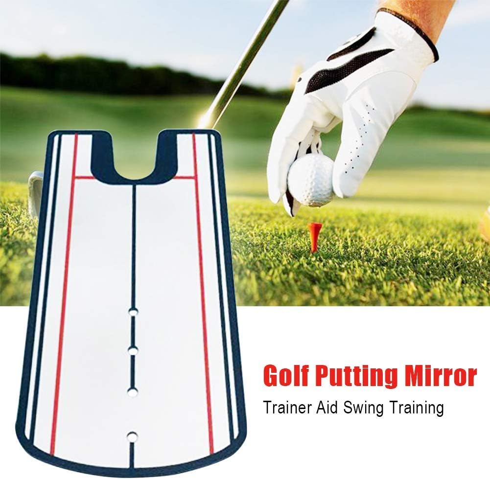 Golf Putting Mirror,Golf Putting Alignment Tool Training Aid Alignment ...