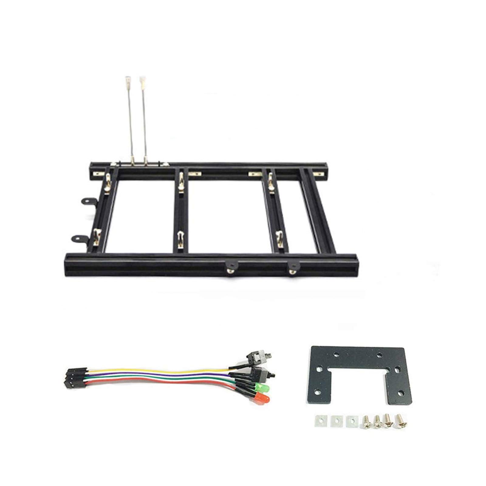 Buy Min ITX Micro ATX PC Test Bench Computer Open Frame Overclock Air ...