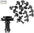 Amazon.com: GOOACC Nylon Bumper Fastener Rivet Clips GM 21030249 Ford ...