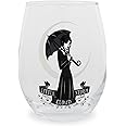 Amazon.com | Addams Family Wednesday "Little Storm Cloud" Stemless Wine ...