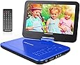 DBPOWER® 10.5" Portable DVD Player, 5 Hour Rechargeable Battery, Swivel ...