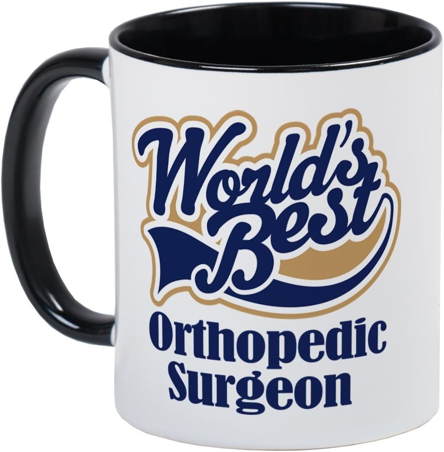 Amazon.com | CafePress Orthopedic Surgeon (Worlds Best) Mug Unique ...