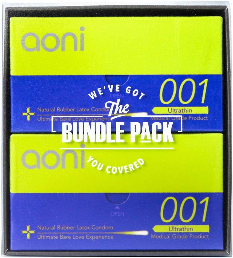 Aoni Condoms - Ultrathin 001 2 of 12 Pack Box - 001 Series: Amazon.co ...