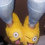 Aroma Home Fuzzy Friends Slippers Limited Edition (Love Hearts): Amazon ...