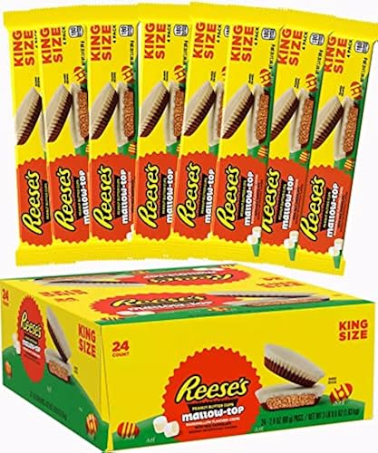 Easter REESE'S Peanut Butter Cups, Bulk Pack Mallow Top Marshmallow ...