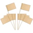 Amazon.com: Toothpicks Flag Cheese Markers 100 Pcs Fancy Toothpicks For ...