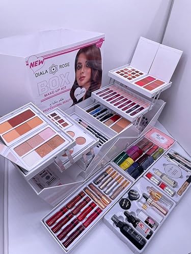 DIALA ROSE All in One Makeup Box Our Makeup Kit Designed for Running ...