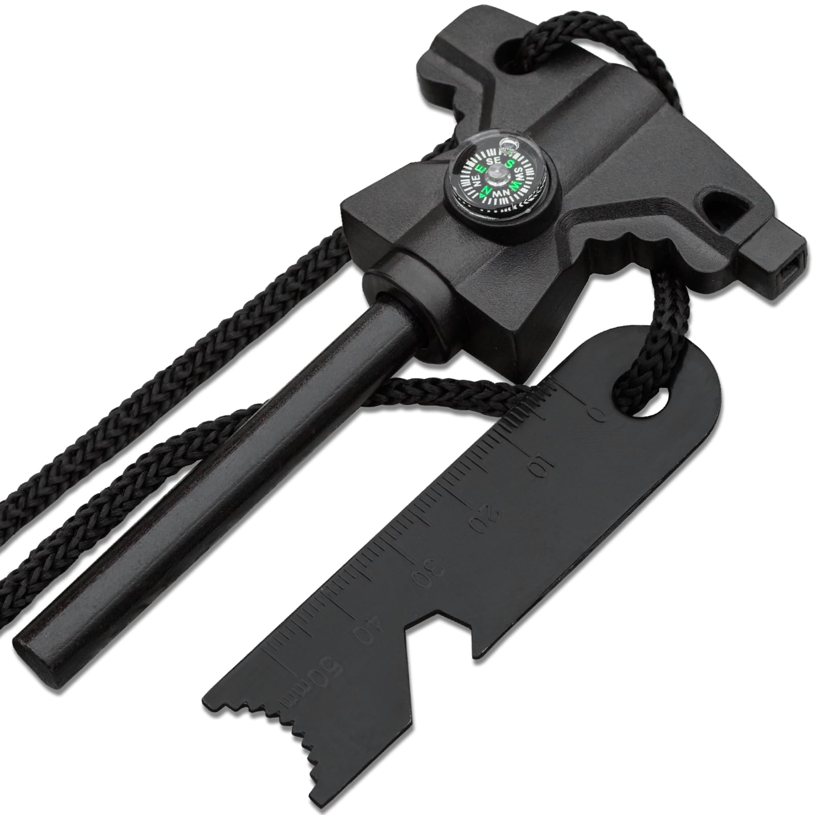 Survival Fire Starter-Upgraded Butterfly-shaped Handle & Built-in ...