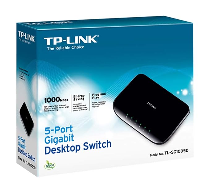 TP-LINK TL-SG1005D 5Port Gigabit Network Switch 10/100/1000 - Buy TP ...