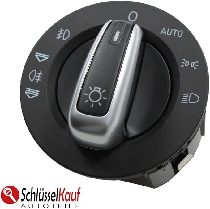 Lichtschalter Scheinwerfer Schalter Chrom Nebelscheinwerfer 4F1941531E ...