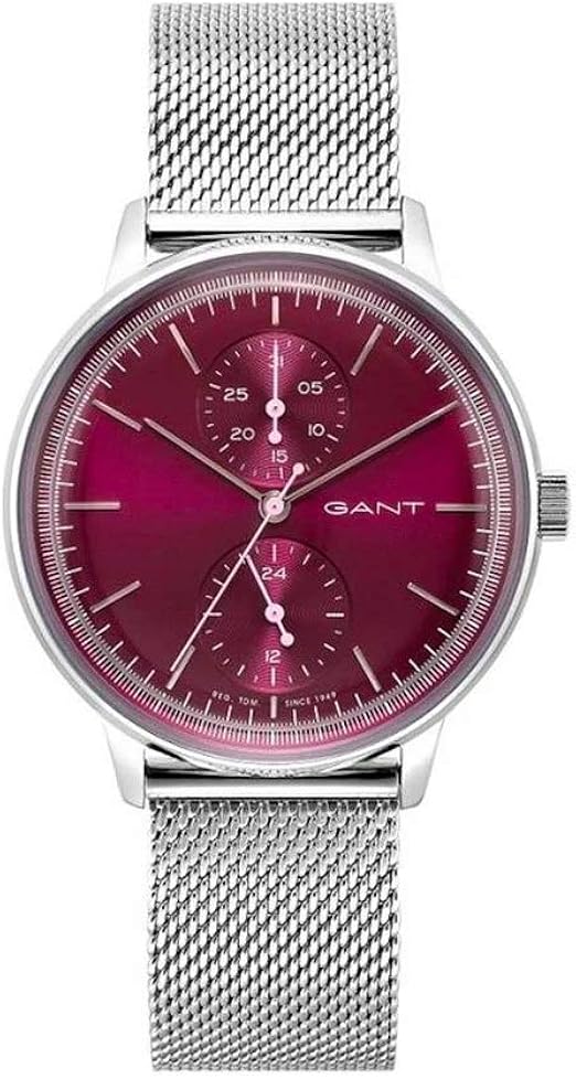 Gant fashionable watch ladies silver: Amazon.co.uk: Watches