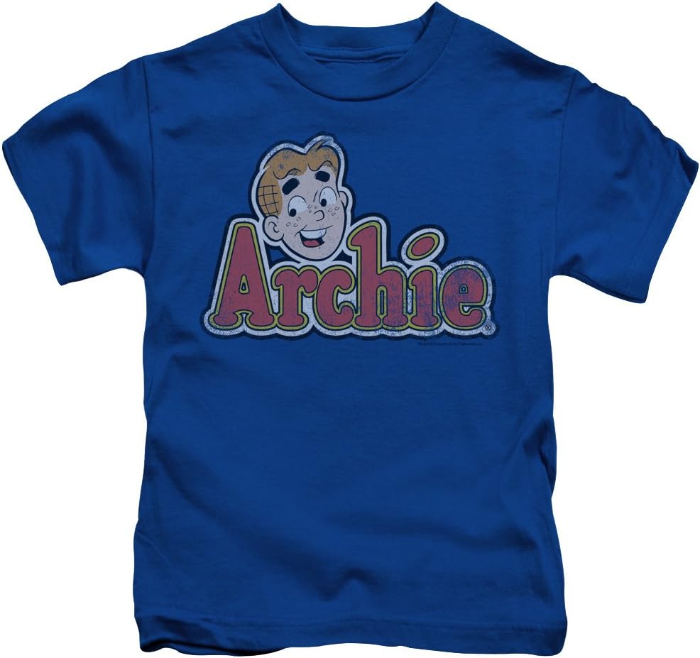 Amazon.com: Juvenile: Archie Comics - Distressed Archie Logo Kids T ...