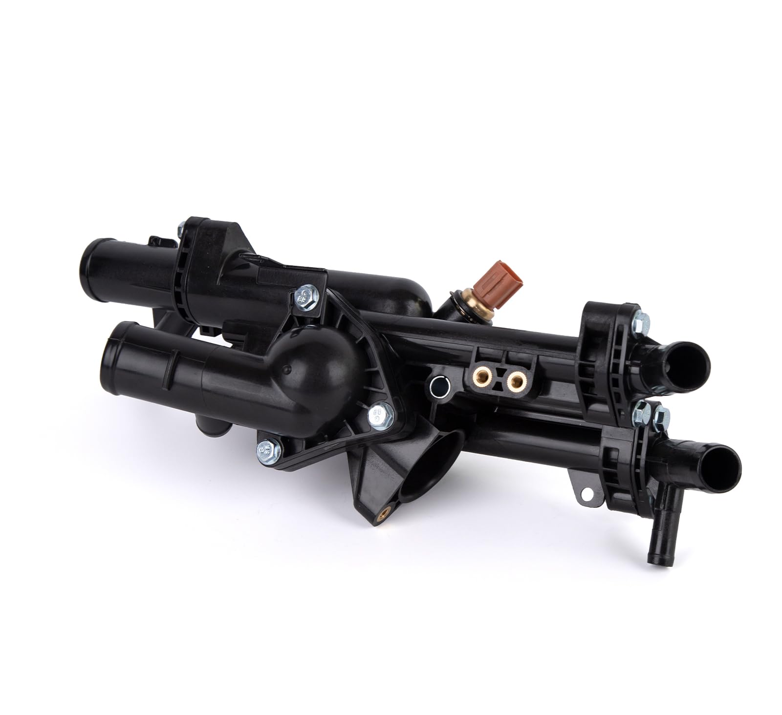 Tykick Engine Coolant Thermostat Housing Assembly for Hyundai Santa Fe ...